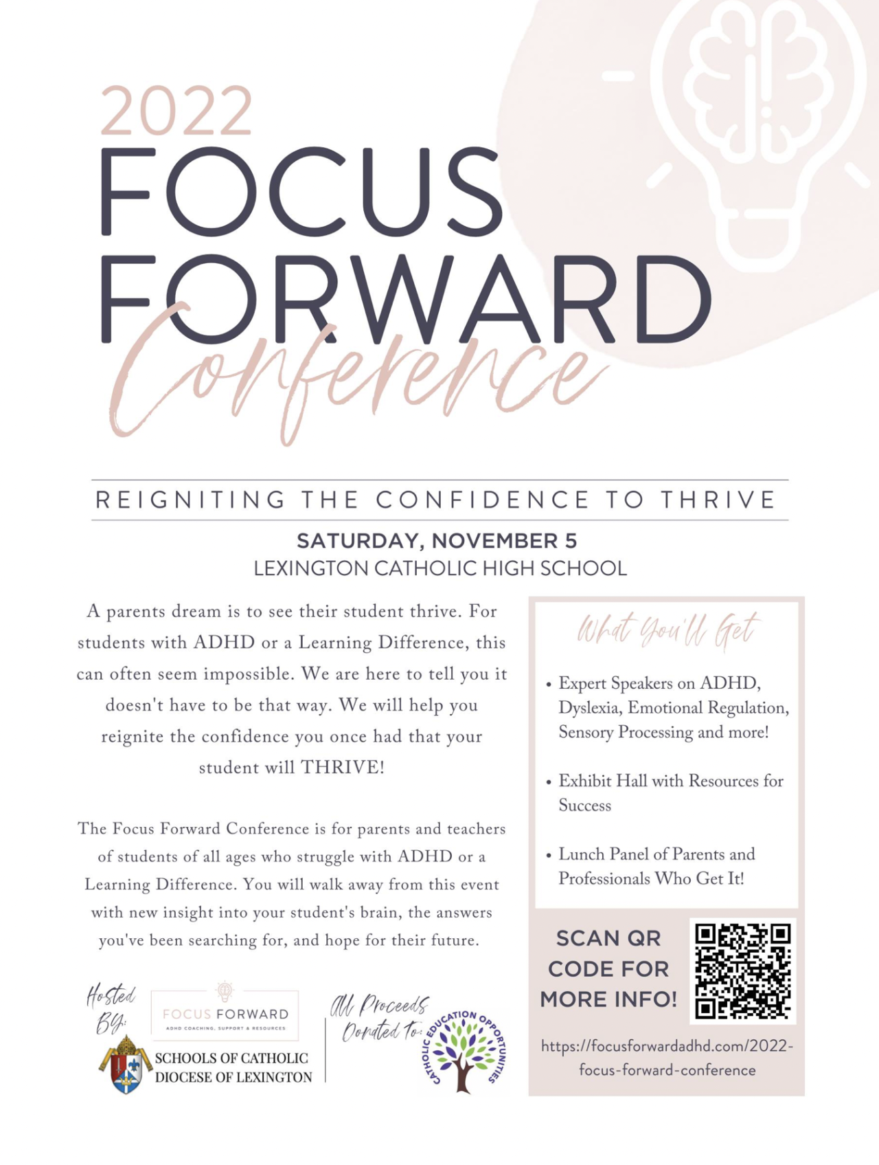 Focus Forward Conference - Catholic Education Opportunities Foundation